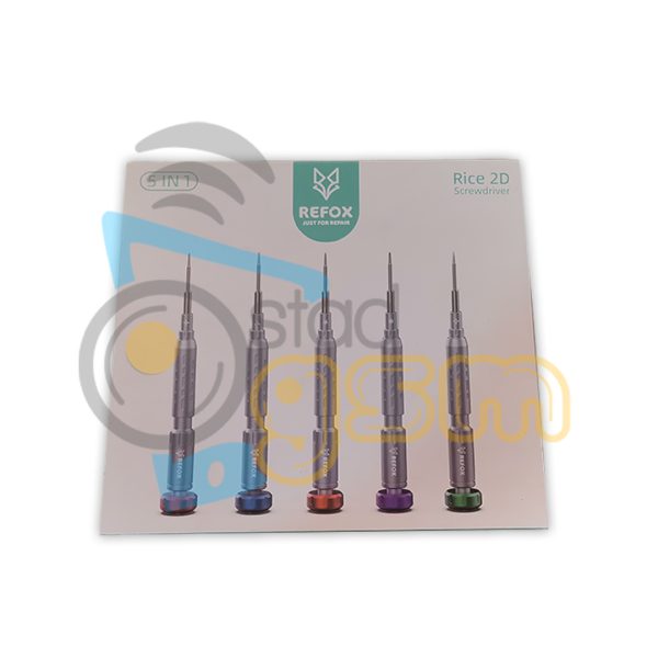 ست پیچ گوشتی REFOX RS2 2D | خرید و قیمت ست پیچ گوشتی REFOX RS2 2D